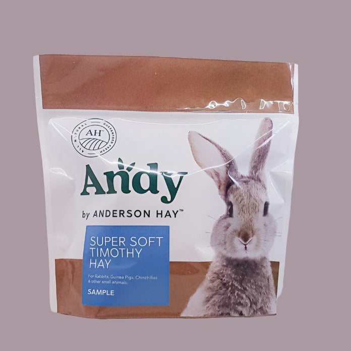 Super Soft Timothy Hay Sample for Rabbits | Andy by Anderson Hay